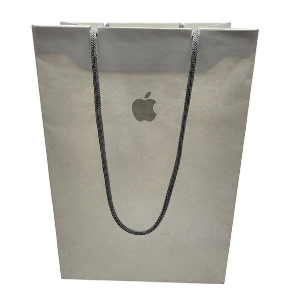 Apple | Party Supplies | Apple Store Shopping Bag Gift Bag 1x8x5 White ...